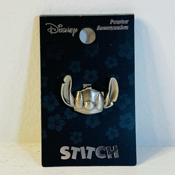 Disney | Jewelry | Disney Stitch Pin Of Lilo And Stitch Movie Pewter ...